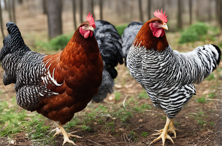 Rocky Rooster Rumble: Rhode Island Red vs Barred Rock Showdown ...