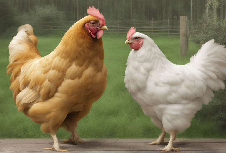 Clash of the Titans: Buff Orpington vs Jersey Giant Chicken Showdown ...