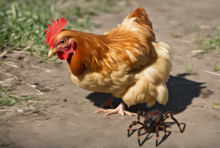 Can Chickens Safely Snack on Venomous Spiders? – ChickenRise